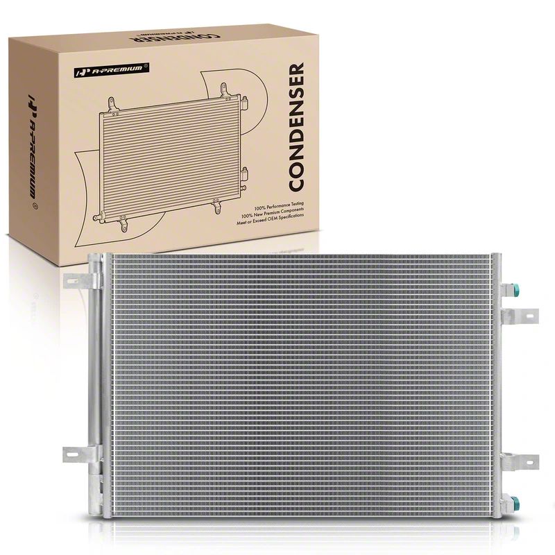 F-250 Super Duty A/C Condenser with Receiver Drier (11-16 6.2L F-250 ...