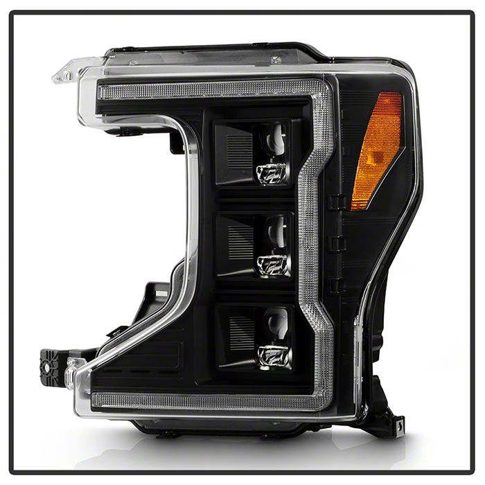 F-250 Super Duty APEX Series High-Power LED Module Headlights; Black ...