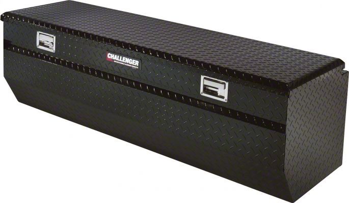 F-250 Super Duty Challenger Low Profile Chest Tool Box; Black (99-04 F ...