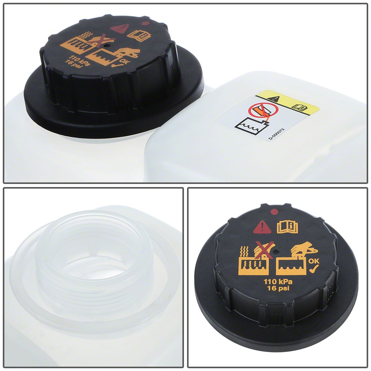 F-250 Super Duty Coolant Recovery Tank with Cap (99-04 F-250 Super Duty ...