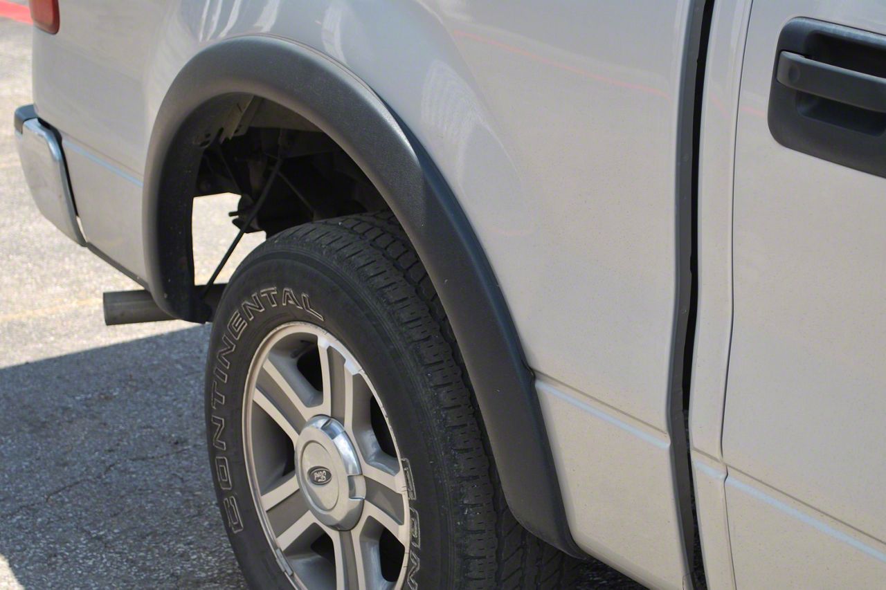 F-250 Super Duty Elite Series Sport Style Fender Flares; Rear; Smooth ...