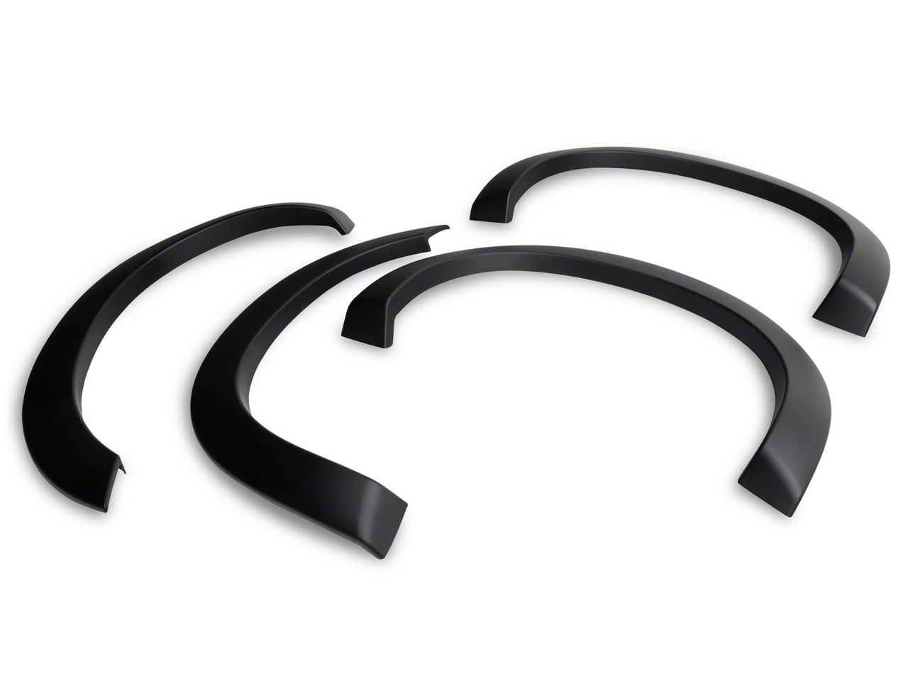 F-250 Super Duty Factory Style Fender Flares; Smooth Black (11-16 F-250 Super Duty) - Free Shipping