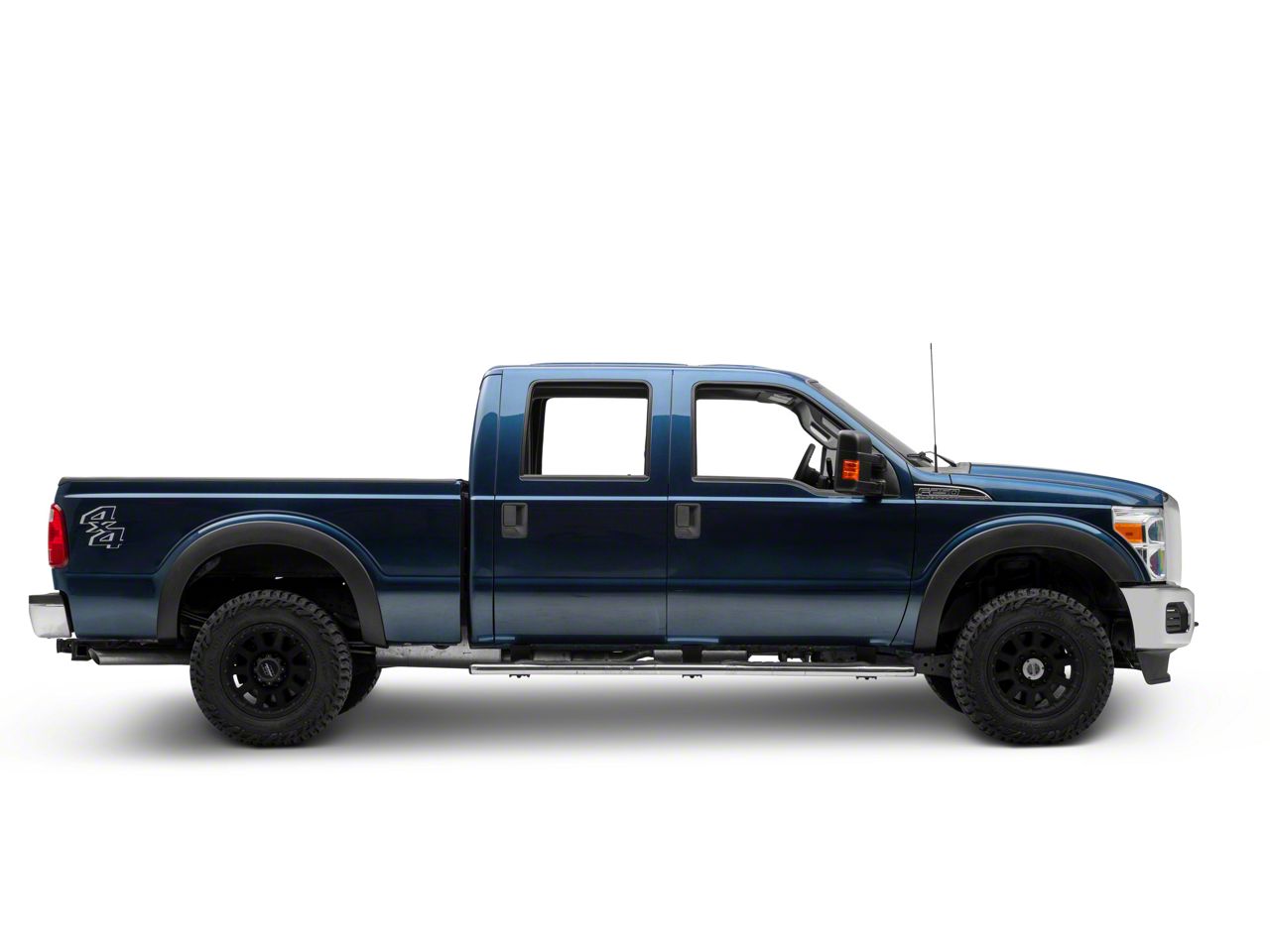 F-250 Super Duty Factory Style Fender Flares; Smooth Black (11-16 F-250 Super Duty) - Free Shipping