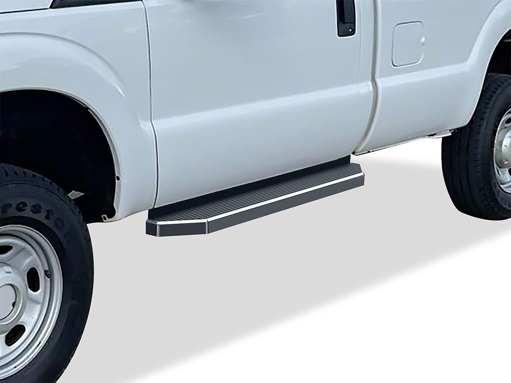 F-250 Super Duty H-Style Running Boards; Black (11-16 F-250 Super Duty ...