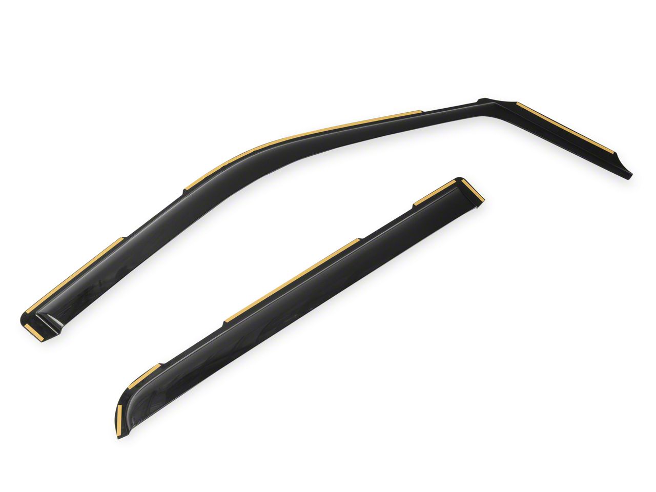 F-250 Super Duty in-Channel Window Deflectors (17-24 F-250 Super Duty ...