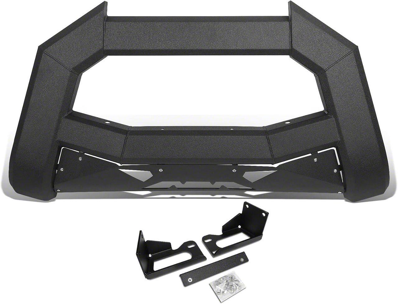 F-250 Super Duty J2 Square Bull Bar; Black (99-04 F-250 Super Duty ...