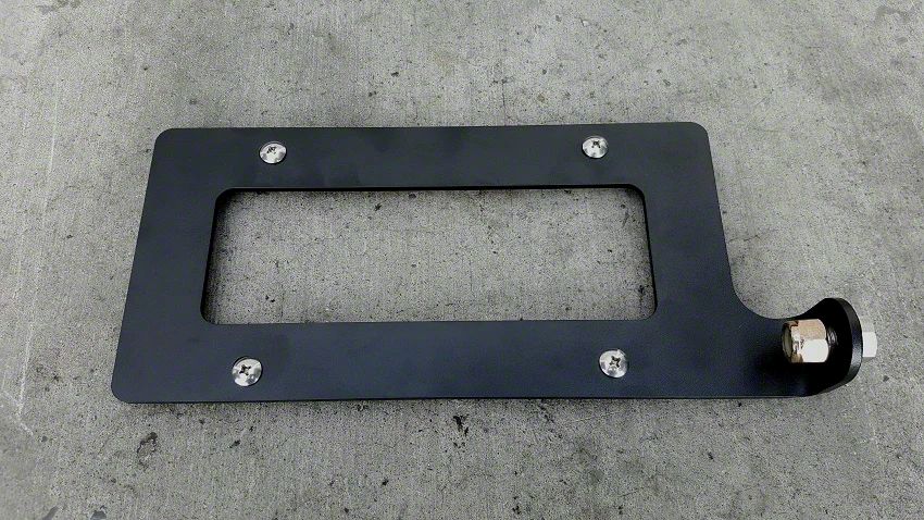 F-250 Super Duty License Plate Relocation Bracket (Universal; Some ...