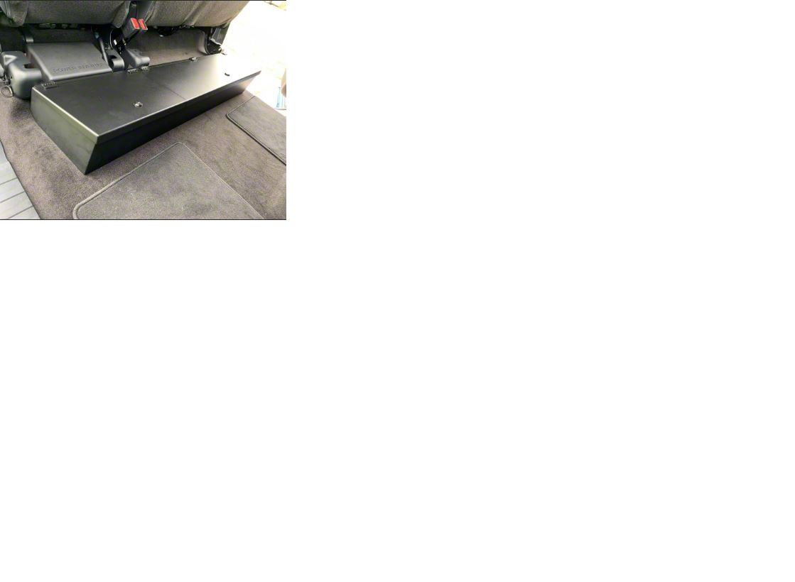 F-250 Super Duty Lockable Rear Under Seat Storage (17-24 F-250 Super ...