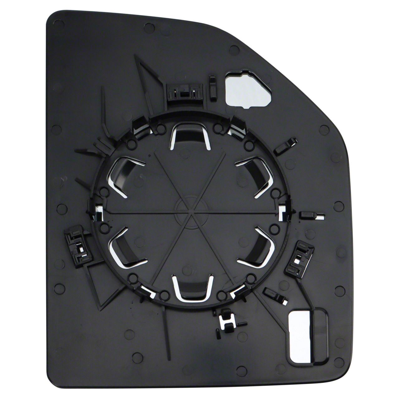 F-250 Super Duty Lower Towing Mirror Glass; Passenger Side (17-22 F-250 ...