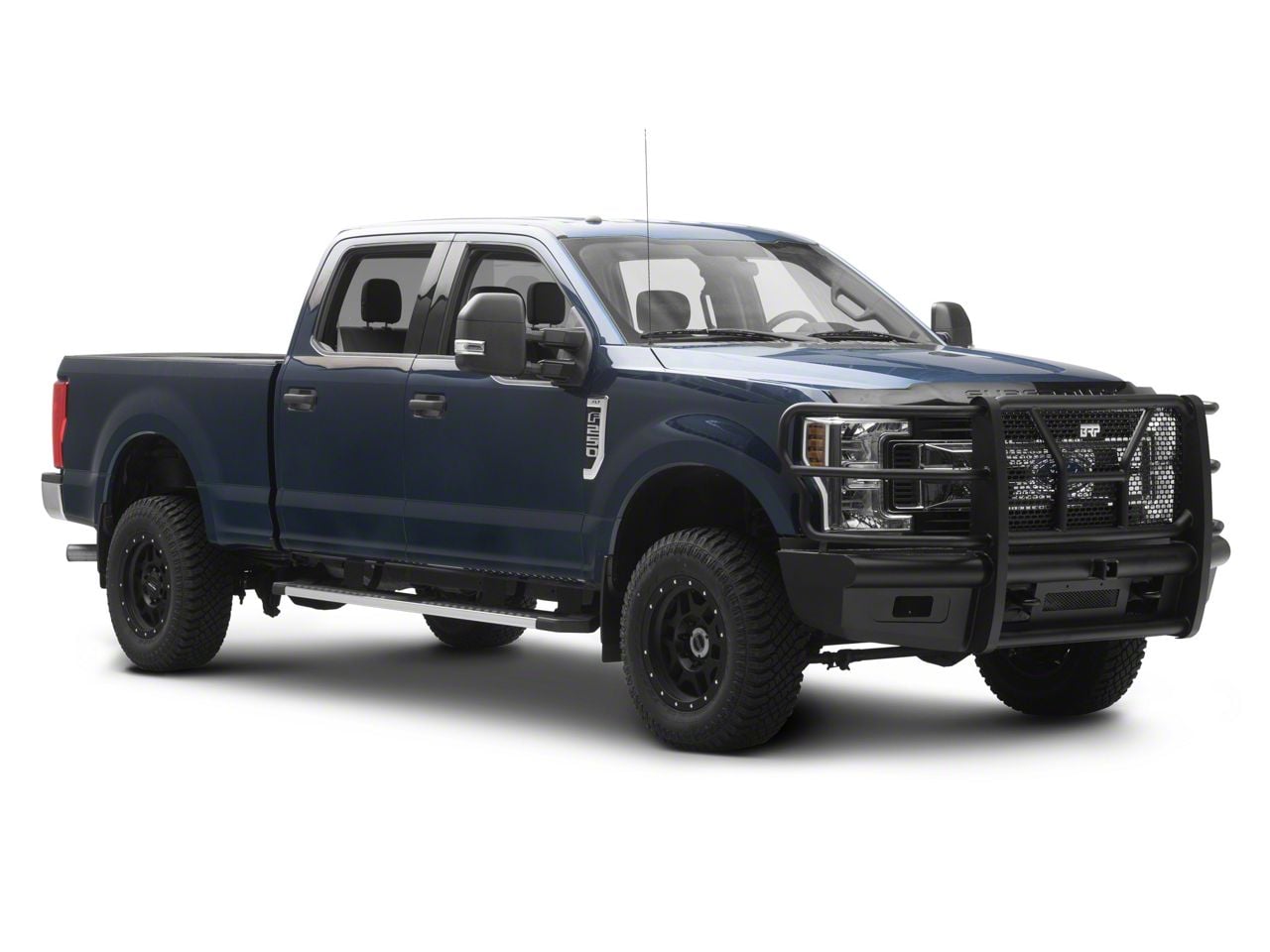 F-250 Super Duty Pipe Force Series Front Bumper; Black Textured (17-22 ...