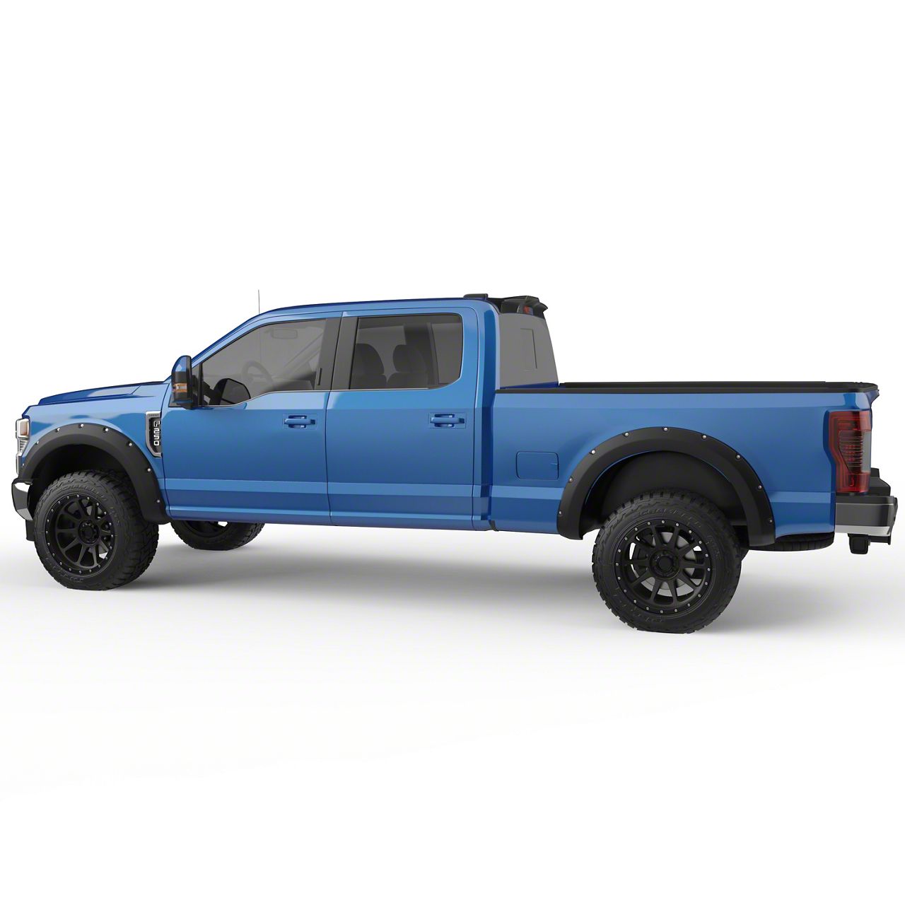 EGR F-250 Super Duty Rear Truck Cab Spoiler; Matte Black 983919 (17-19 ...