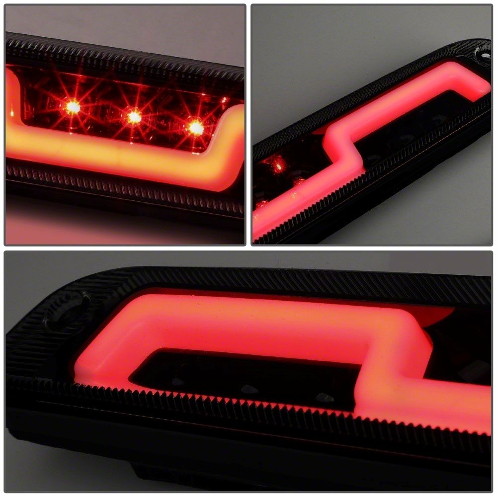 F-250 Super Duty Sequential LED Third Brake Light; Smoked (11-16 F-250 ...