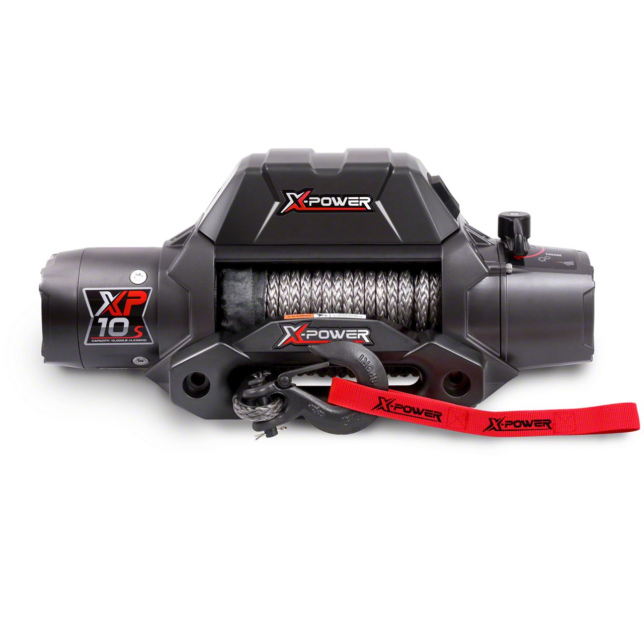 F-250 Super Duty XP-10S 10,000 lb. Winch with Synthetic Rope (Universal ...