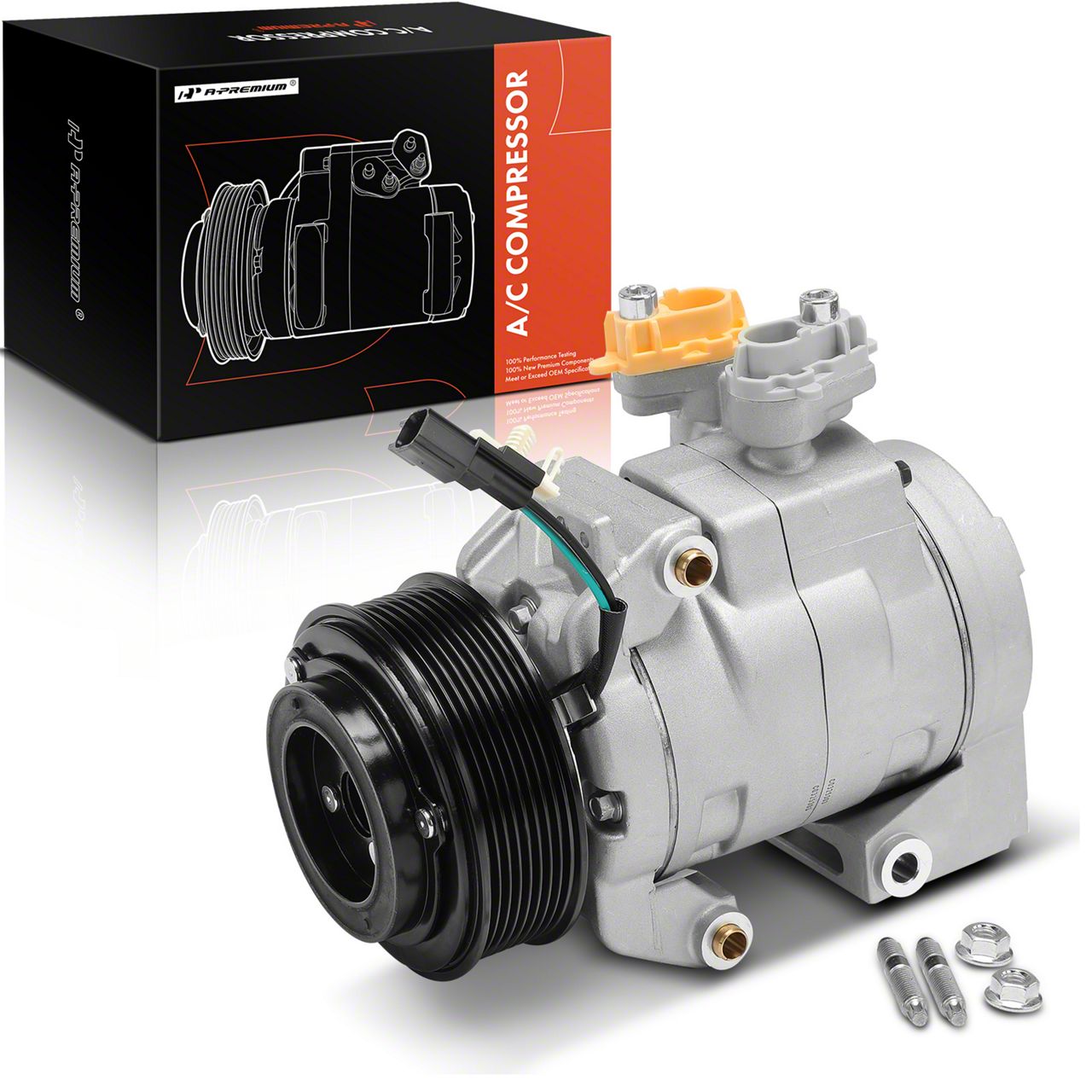 F-350 Super Duty A/C Compressor with Clutch and Pulley (17-19 6.7L ...