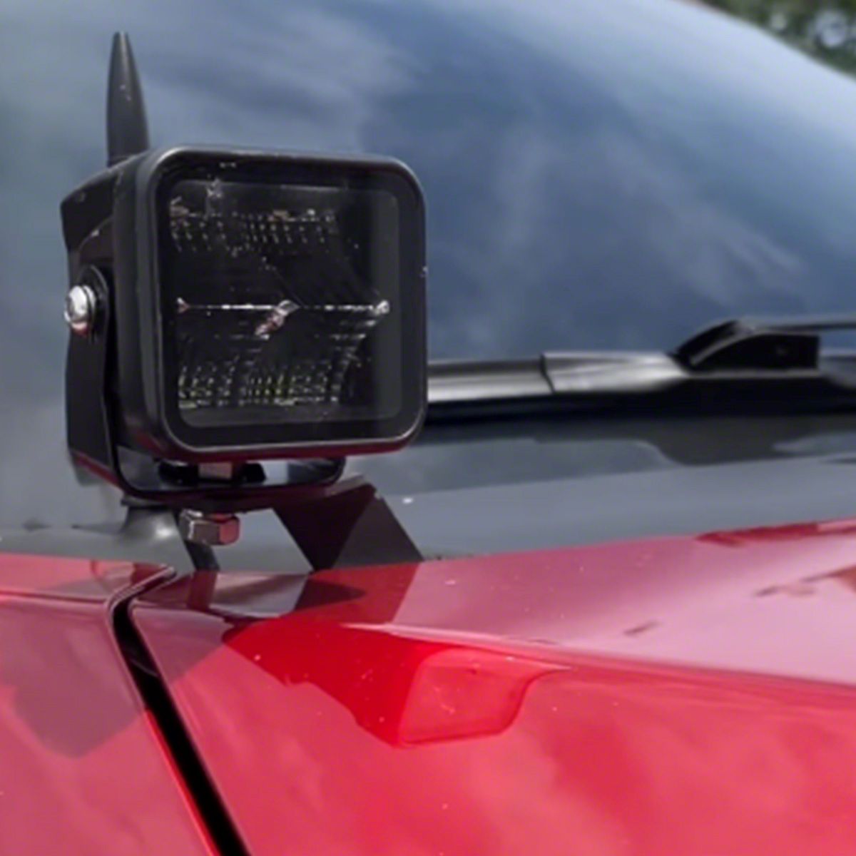 F-350 Super Duty A-Pillar Light Mounting Brackets (17-24 F-350 Super ...