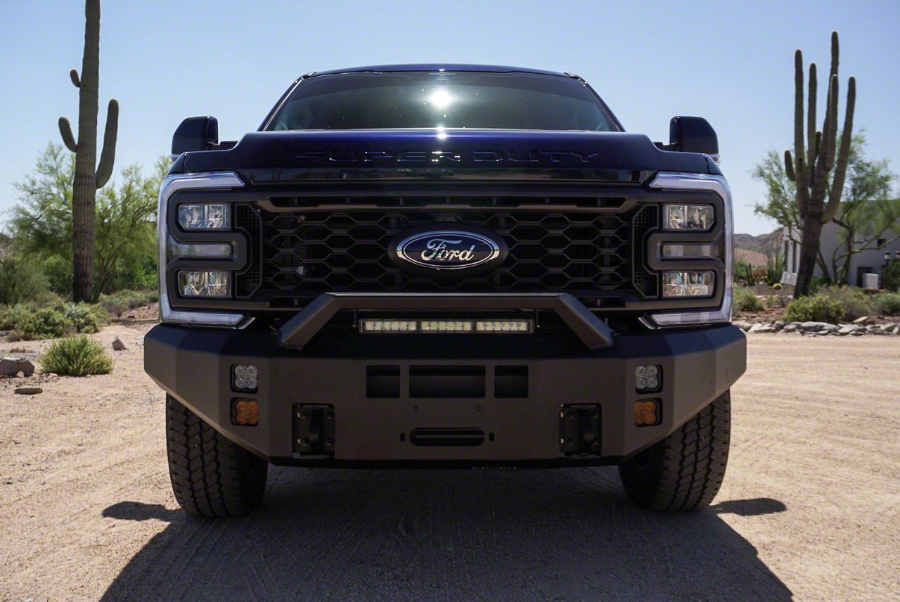 F-350 Super Duty Alumilite Winch Front Bumper (23-24 F-350 Super Duty ...