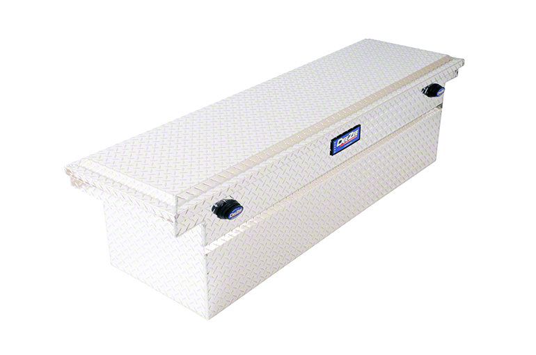F-350 Super Duty Blue Label Series Single Lid Crossover Tool Box; Brite ...