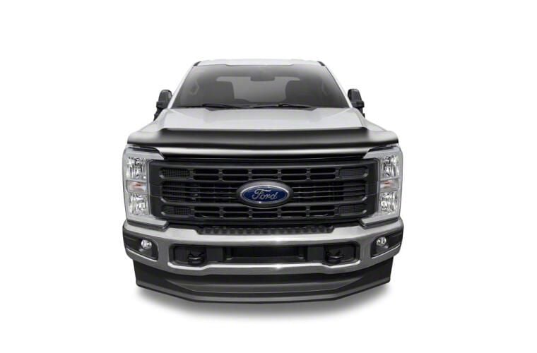 F-350 Super Duty Bugflector II Hood Shield; Dark Smoke (23-26 F-350 ...