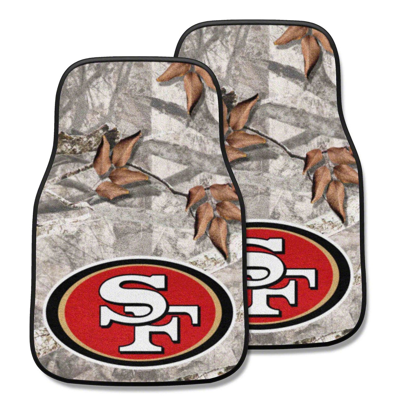 F-350 Super Duty Carpet Front Floor Mats with San Francisco 49ers Logo ...