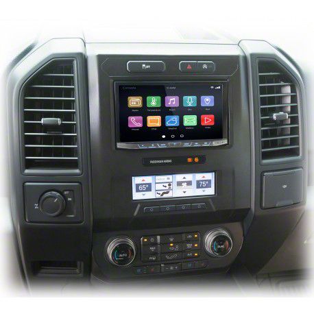 F-350 Super Duty Complete Radio Replacement Kit with Integrated Climate ...