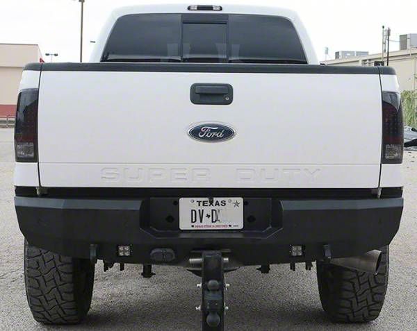 F-350 Super Duty Fortis Rear Bumper; Textured Black (11-16 F-350 Super ...