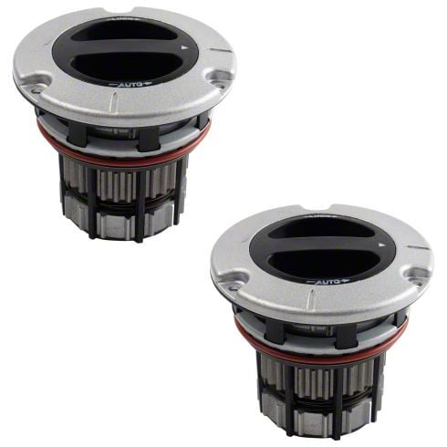 F-350 Super Duty Front Manual Locking Hubs; Driver Side (06-10 4WD F ...
