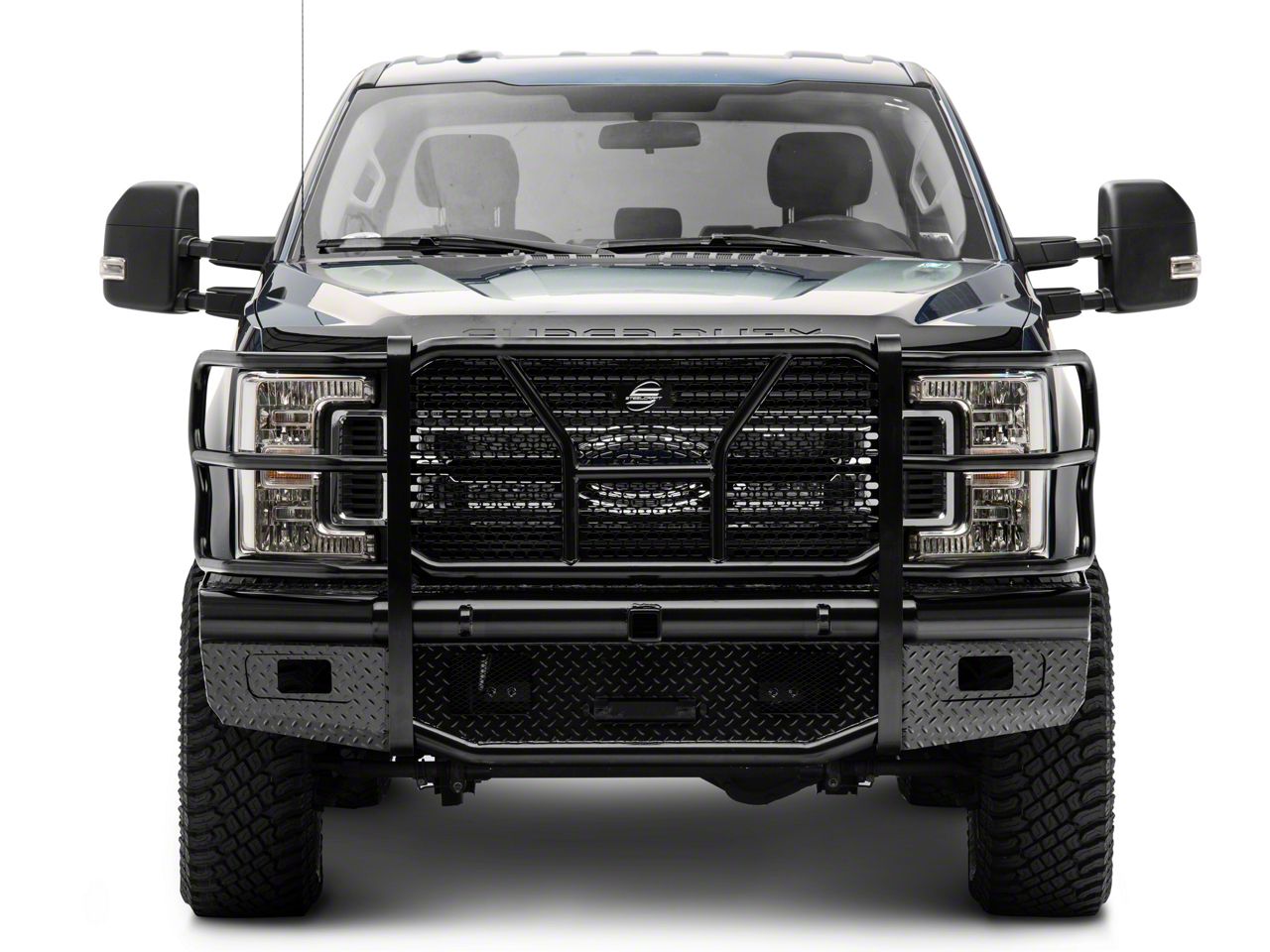 F-350 Super Duty HD Replacement Winch Front Bumper (17-22 F-350 Super ...