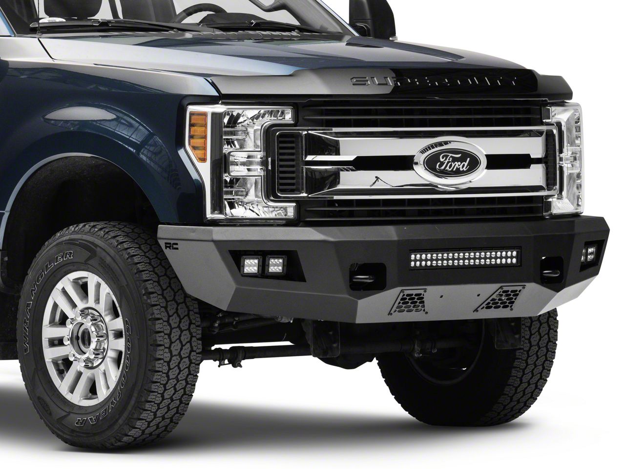 Rough Country F-350 Super Duty Heavy Duty LED Front Bumper 10787 (17-22 ...