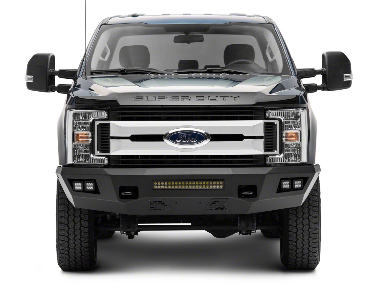 Rough Country F-350 Super Duty Heavy Duty LED Front Bumper 10787 (17-22 ...