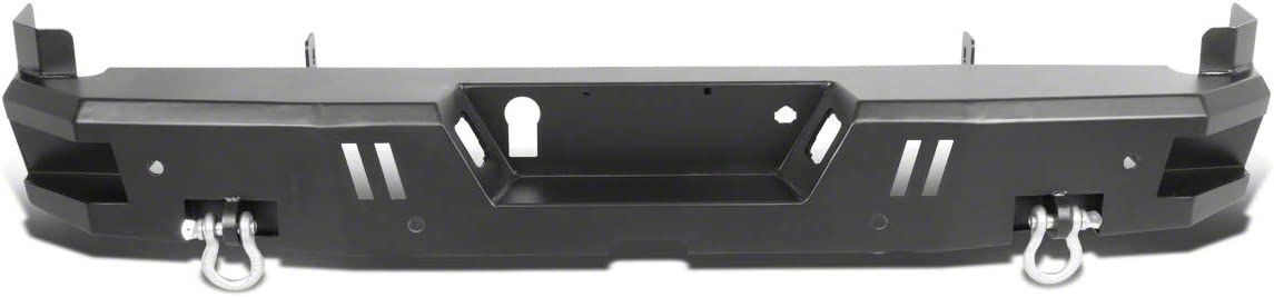 F-350 Super Duty Heavy Duty Rear Bumper; Black (17-22 F-350 Super Duty ...