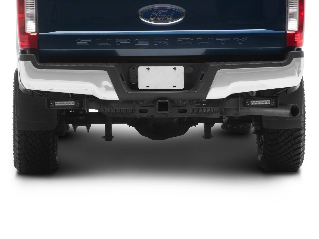 F-350 Super Duty Hitch Bar Reverse 7-Inch LED Flood Lighting Heavy Duty ...