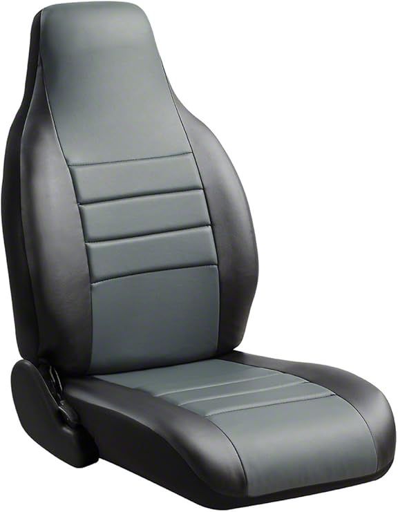 Fia F-350 Super Duty LeatherLite Series Rear Seat Cover; Gray SSD41071 ...