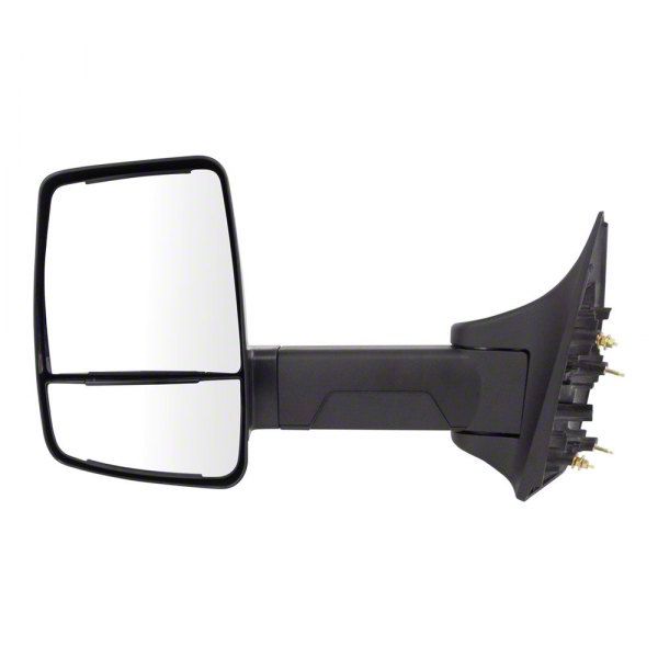 F-350 Super Duty Manual Mirror; Textured Black; Driver Side (11-16 F ...