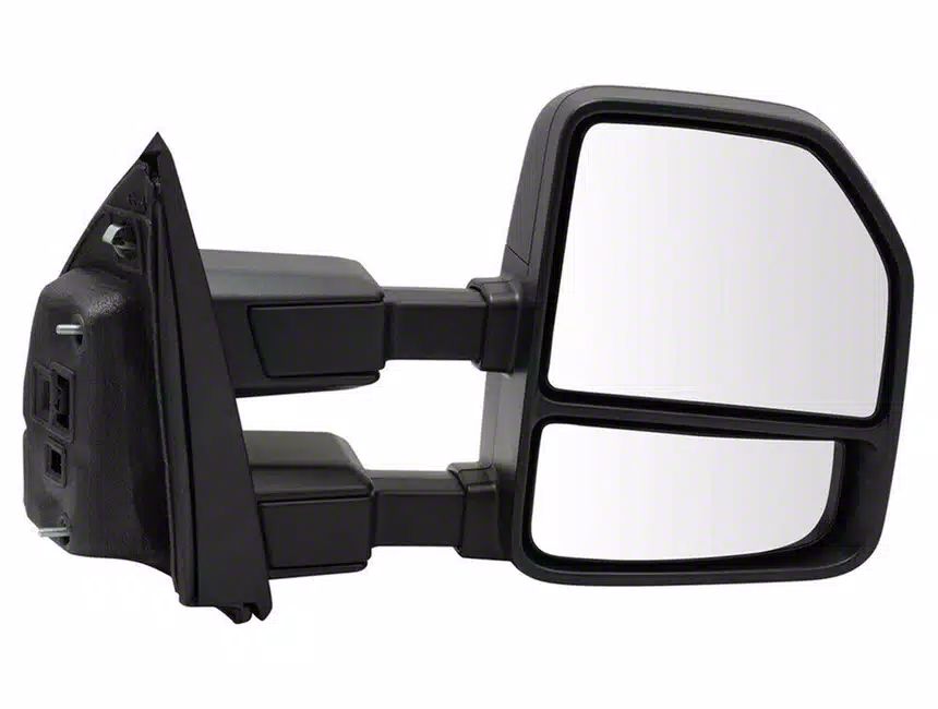 F-350 Super Duty Manual Towing Mirror; Passenger Side (17-18 F-350 ...