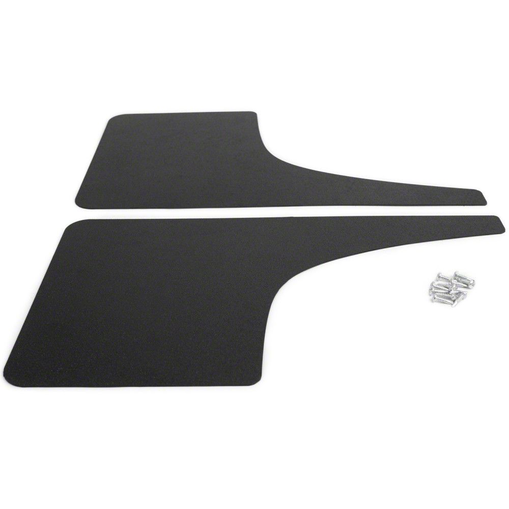 F-350 Super Duty Mud Flaps; Rear; Urban Camo Vinyl (17-24 F-350 Super ...
