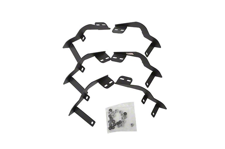 F-350 Super Duty NXt Running Boards Mounting Bracket Kit (17-24 F-350 ...