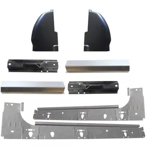 F-350 Super Duty Outer Rocker Panels and Cab Corners Kit (11-16 F-350 ...