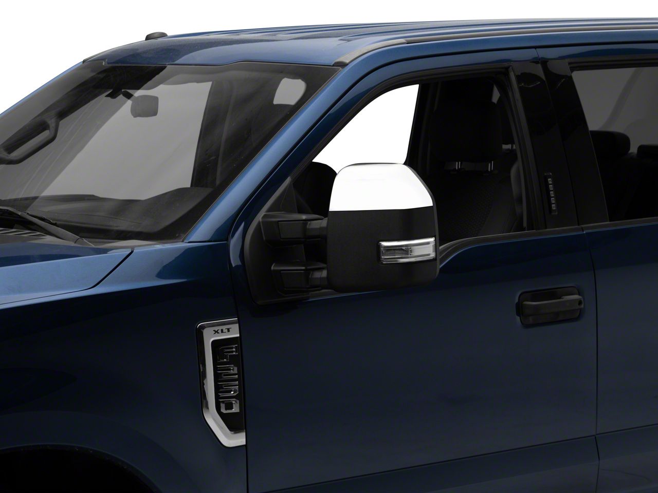 F-350 Super Duty Powered Heated Towing Mirrors with Clear Turn Signals ...