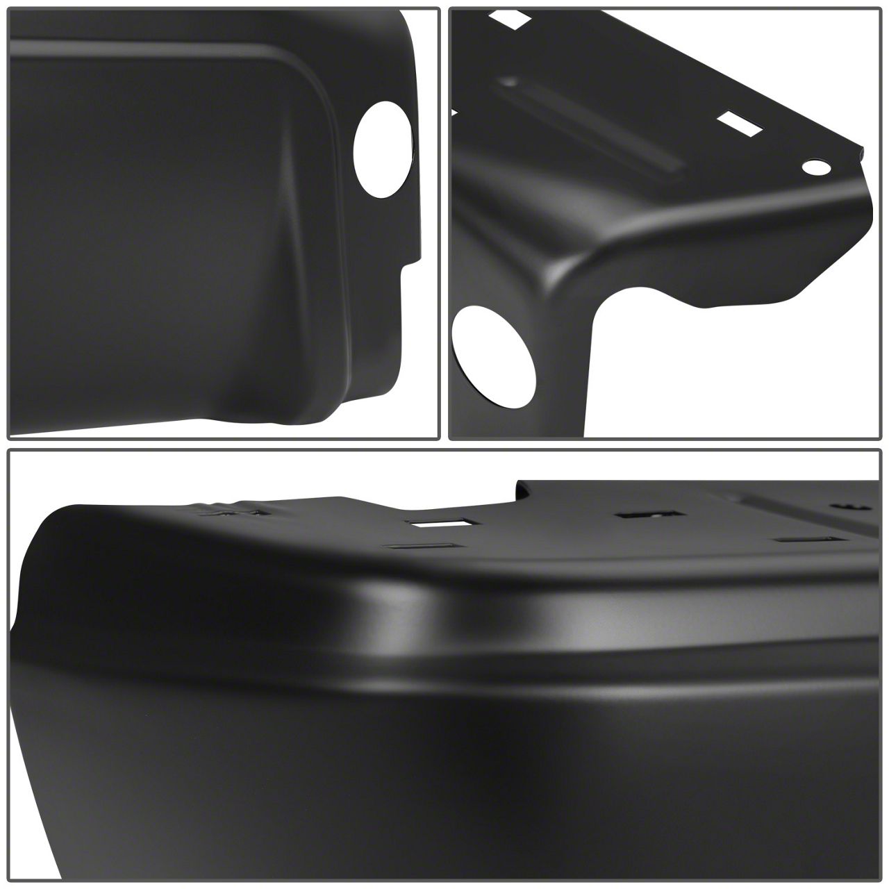 F-350 Super Duty Rear Bumper Corner Covers; Not Pre-Drilled for Backup ...