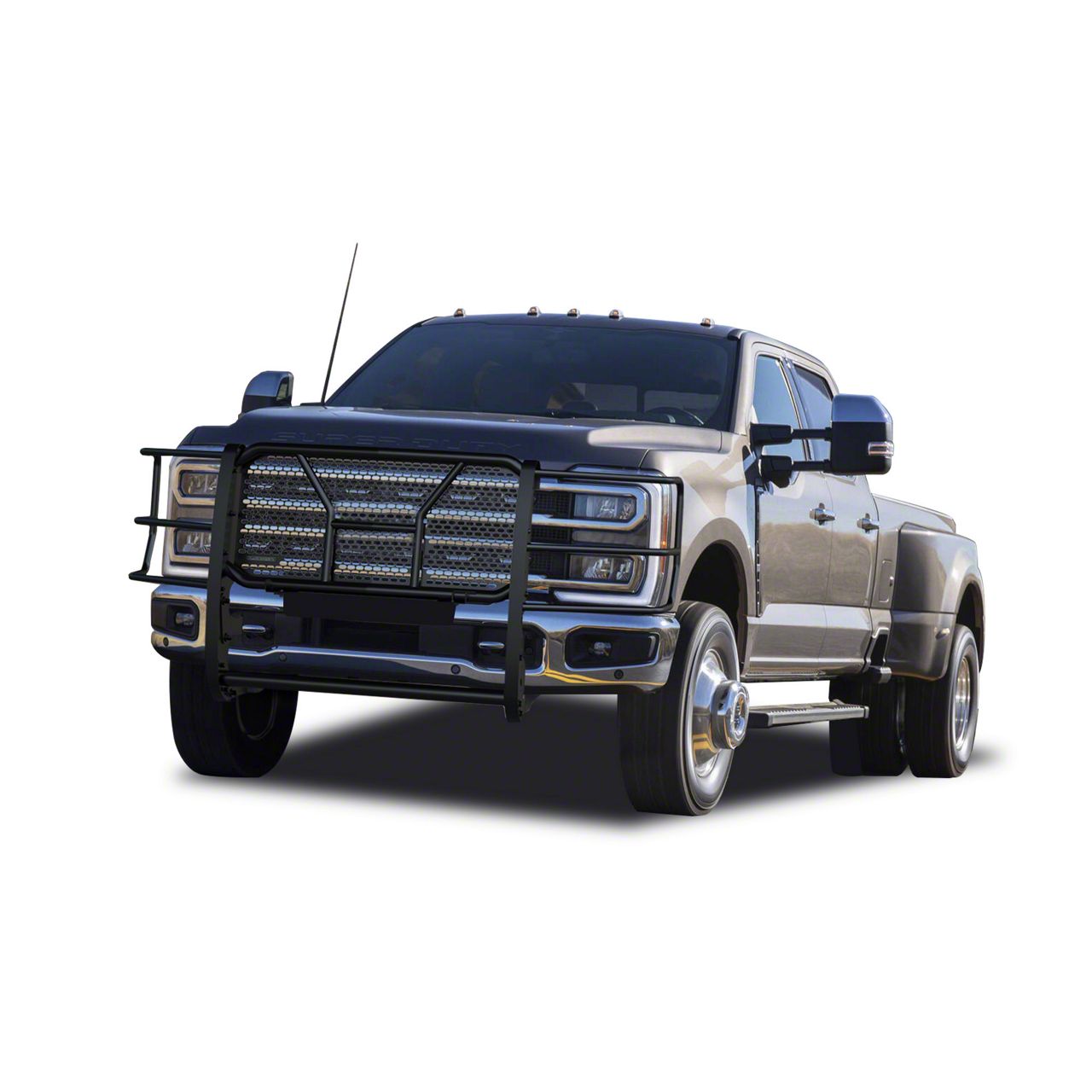 F-350 Super Duty Rugged Heavy Duty Grille Guard; Black (23-26 F-350 ...