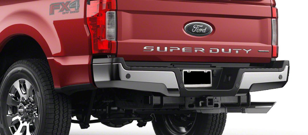F-350 Super Duty SUPER DUTY Tailgate Letters; Polished (17-19 F-350 ...
