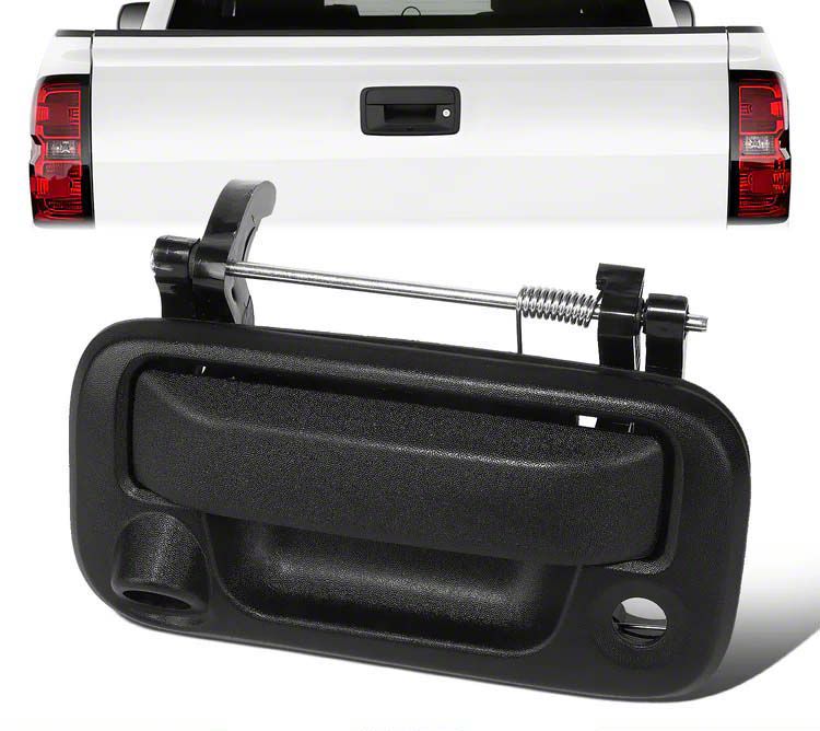 F-350 Super Duty Tailgate Handle with Keyhole and Backup Camera Opening ...