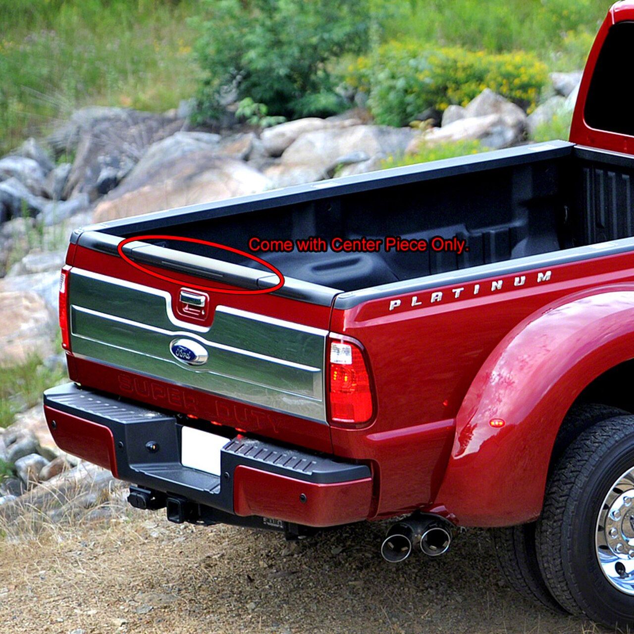 F-350 Super Duty Tailgate Protector; Black (11-16 F-350 Super Duty w ...