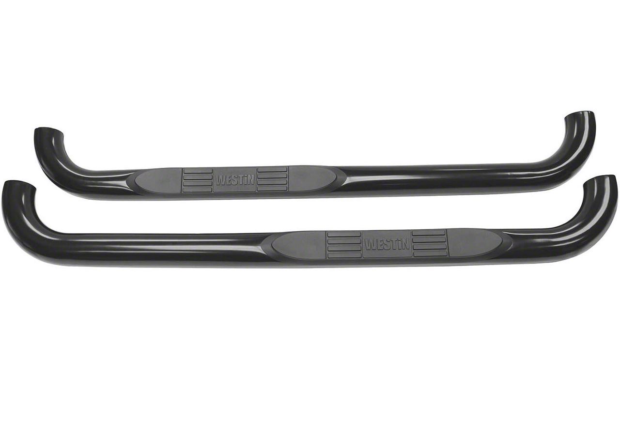 F-350 Super Duty E-Series 3-Inch Nerf Side Step Bars; Black (17-25 F ...