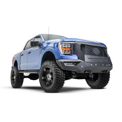 Fab Fours F-150 Front Grumper 2.0 with Full Guard; Matte Black GR5000-1 ...