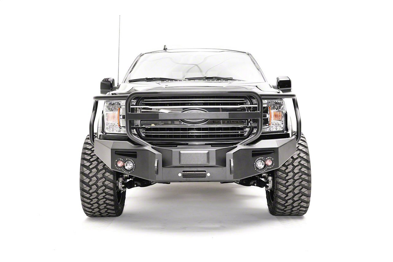 Fab Fours F-150 Premium Front Bumper Adaptive Cruise Control Relocation ...