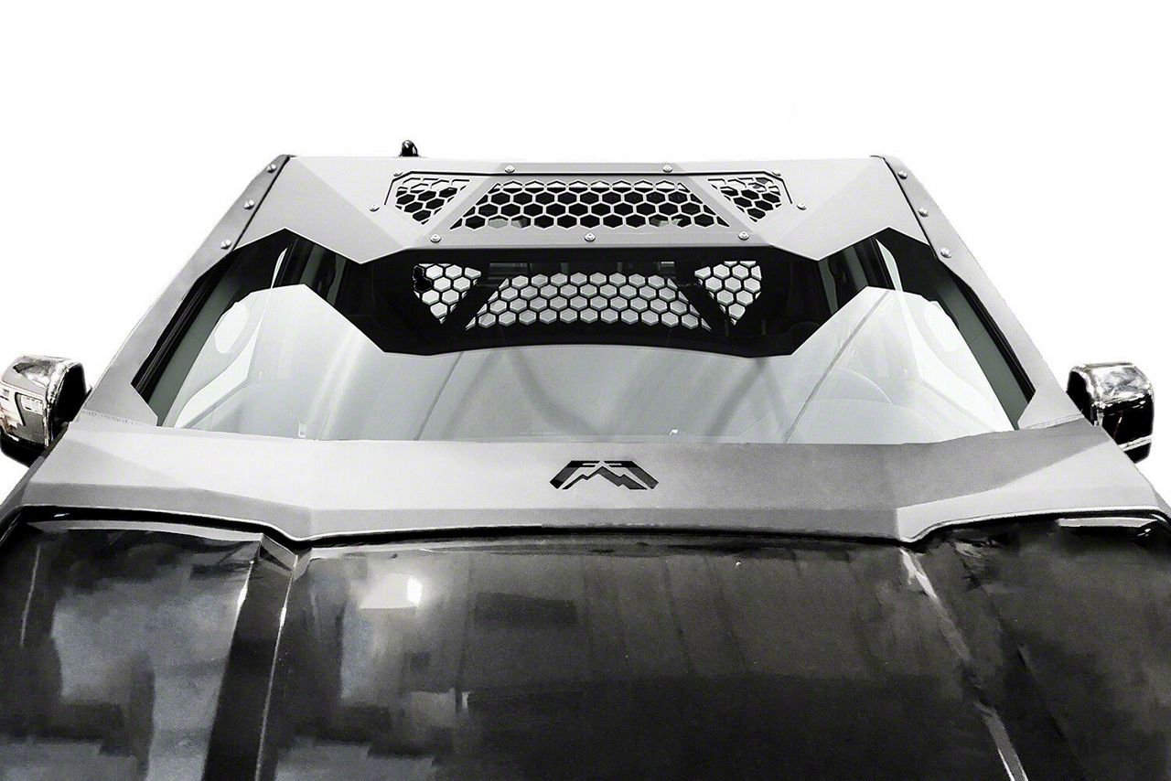 Fab Fours F-150 ViCowl Windshield Protector; Bare Steel VC4500-B (15-20 ...