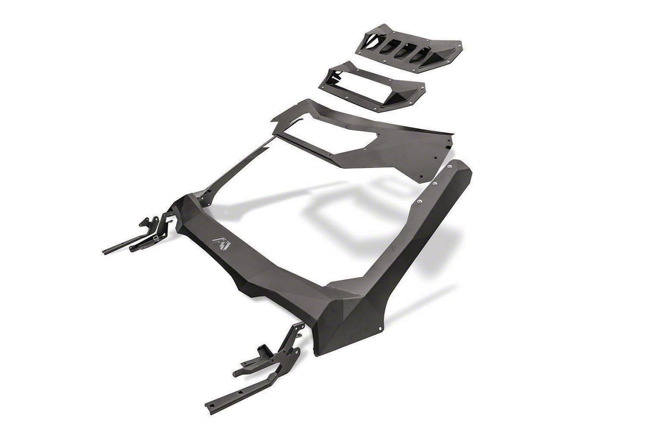 Fab Fours F-150 ViCowl Windshield Protector; Bare Steel VC4500-B (15-20 ...