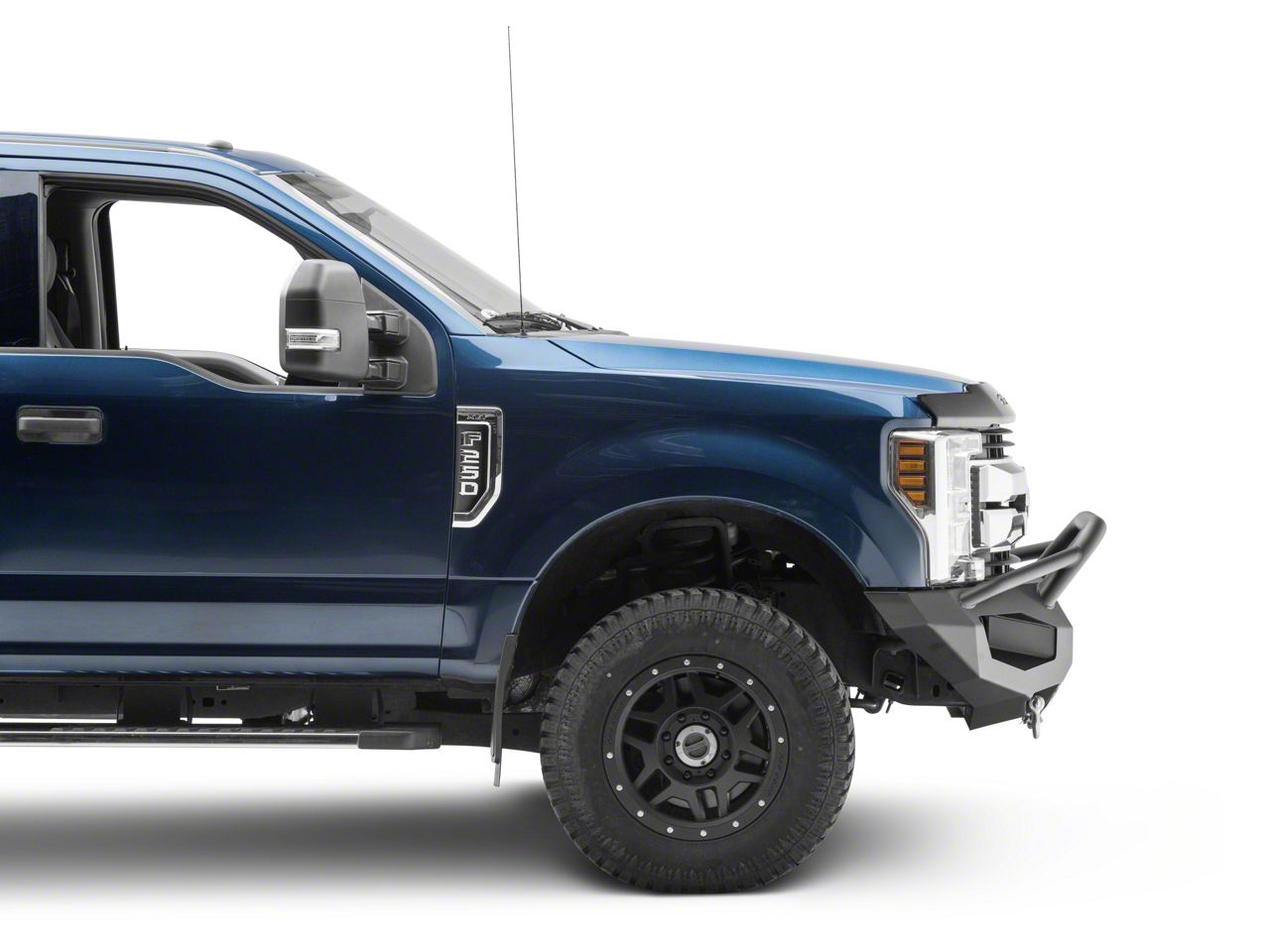 Fab Fours F-250 Super Duty Matrix Front Bumper with Pre-Runner Guard ...