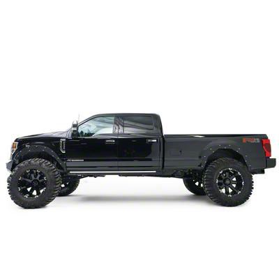 Fab Fours F-350 Super Duty Open Fender Base System; Matte Black TF4200 ...